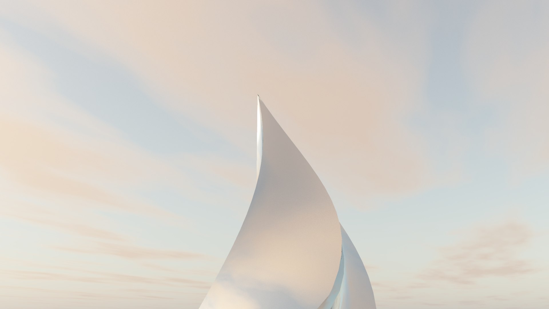 3D Chrome Pyramid - TurboSquid 1515945