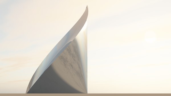 3D chrome pyramid - TurboSquid 1515945