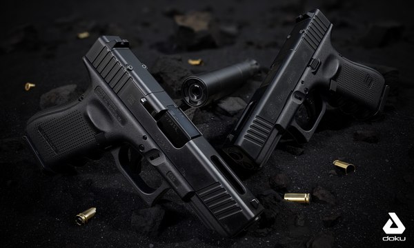 modelo 3d Glock 19 Gen 4 con accesorios: AAA, alto nivel de detalle ...