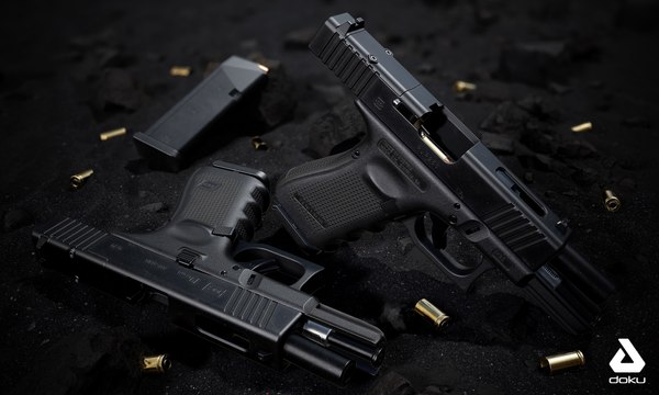 modelo 3d Glock 19 Gen 4 con accesorios: AAA, alto nivel de detalle ...
