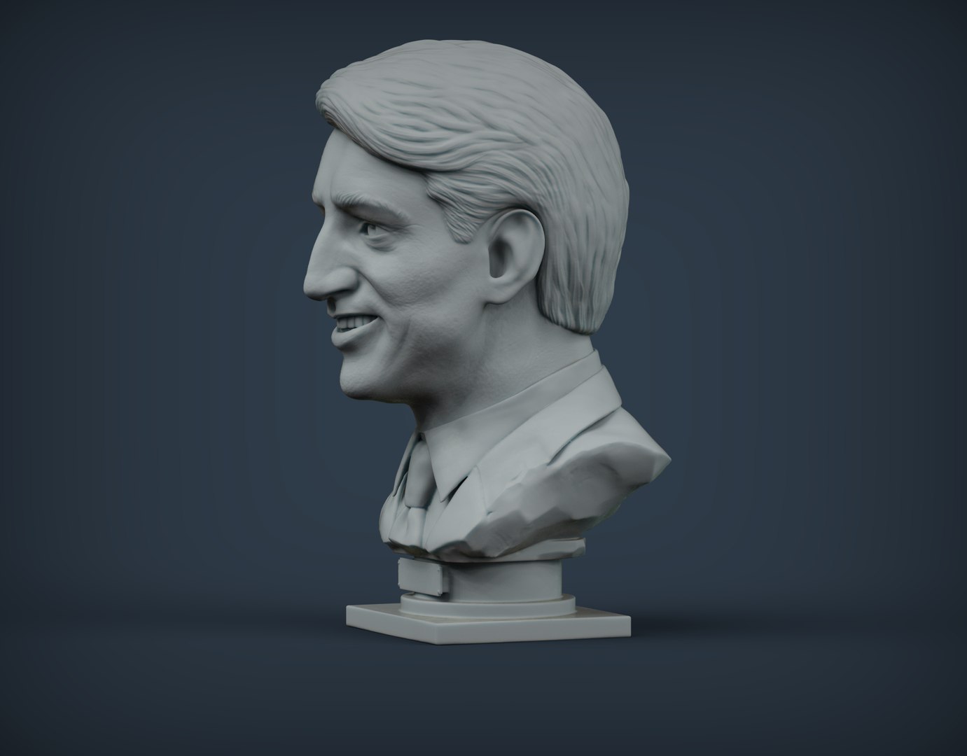 3D Justin Trudeau Prime Minister Of Canada Model - TurboSquid 1911869