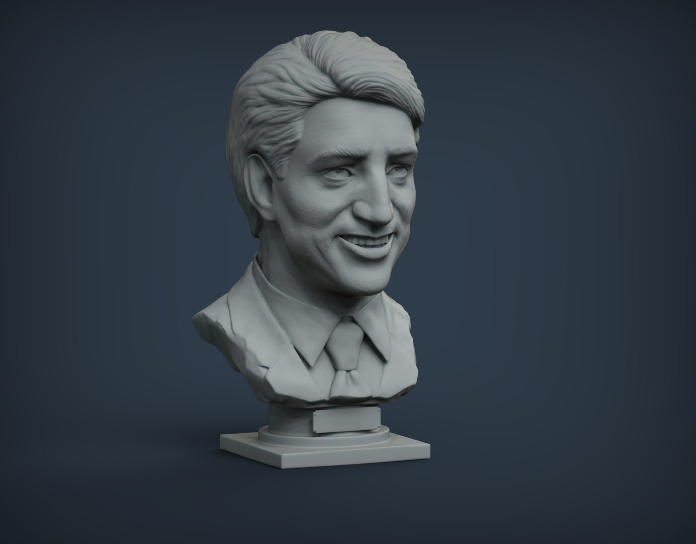 3D Justin Trudeau Prime Minister Of Canada Model - TurboSquid 1911869