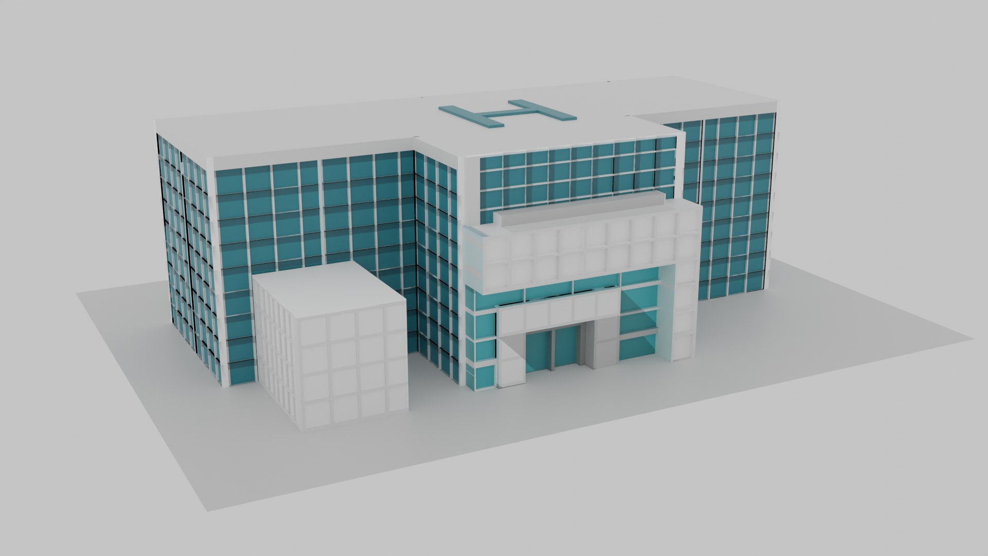 Hospital 3D Model - TurboSquid 2132186