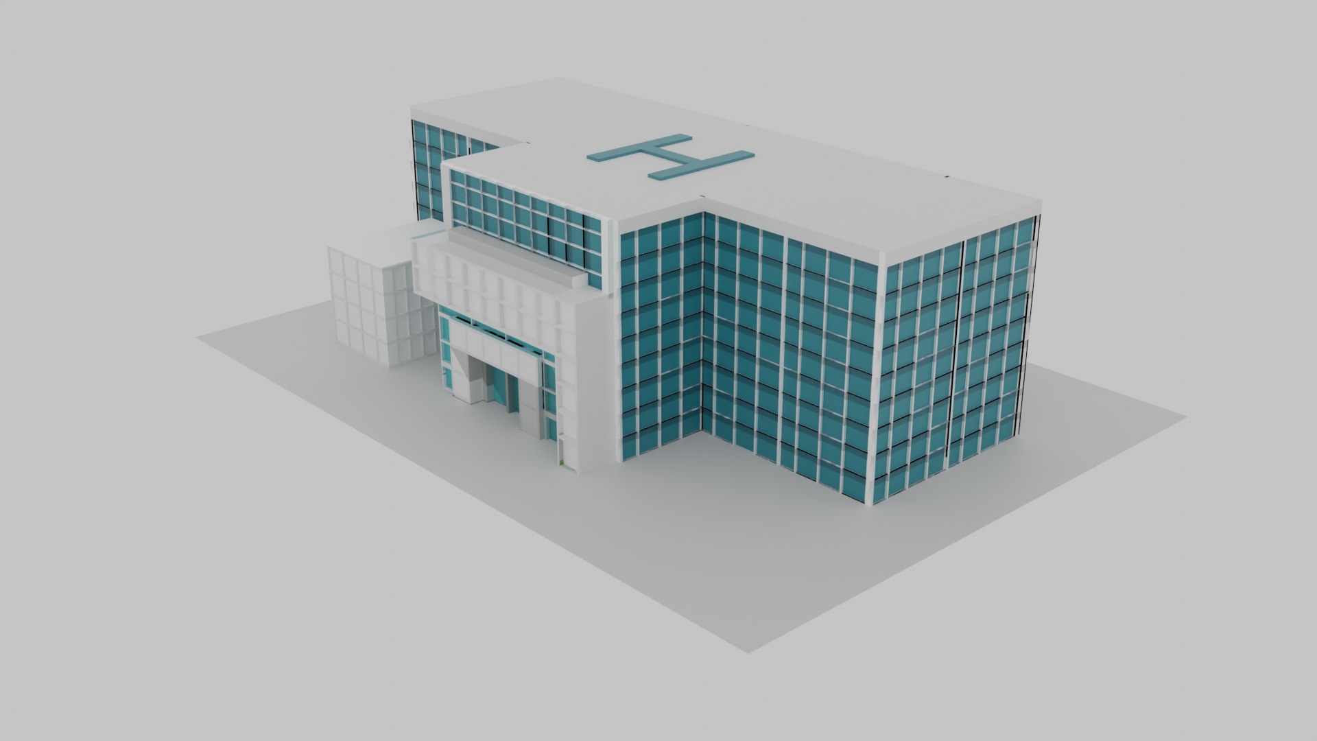 Hospital 3D Model - TurboSquid 2132186