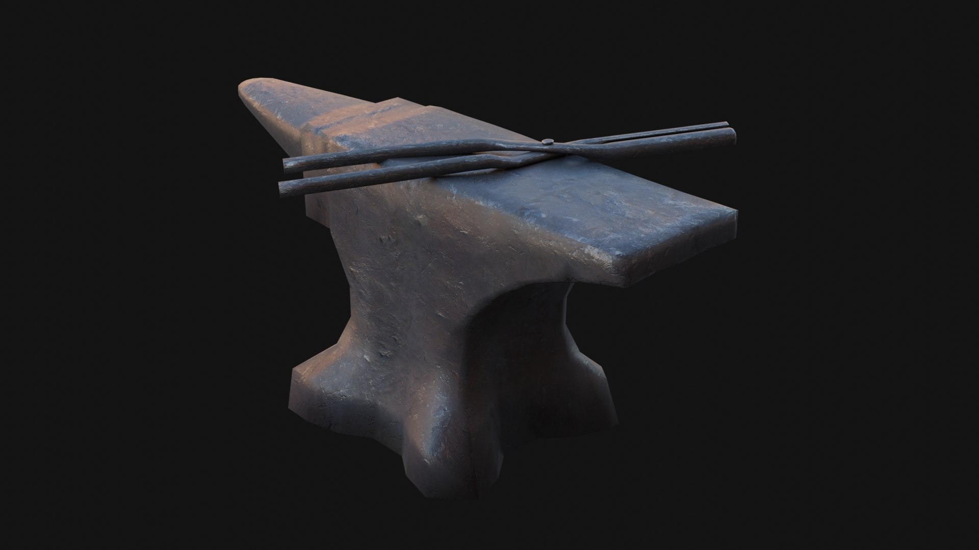 3D Anvil iron - TurboSquid 2171650