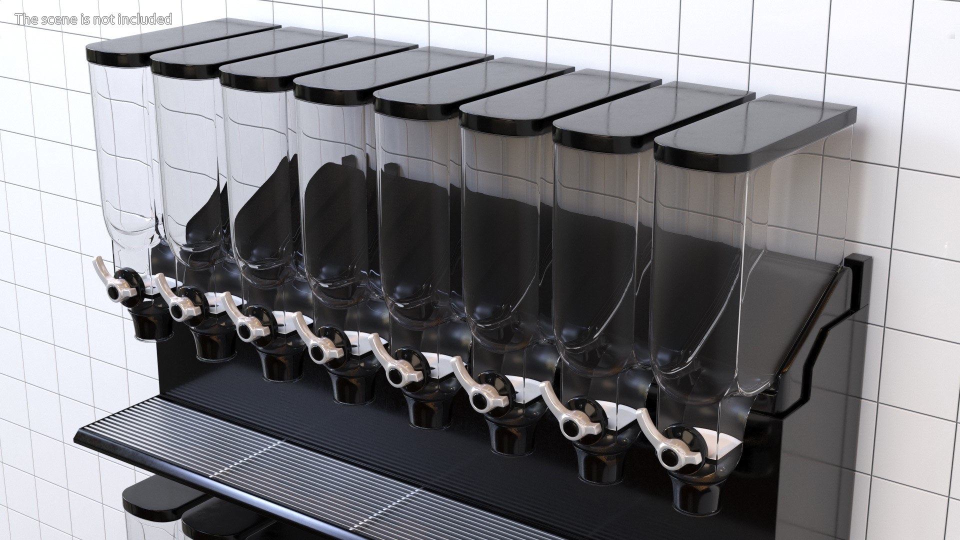 Bulk Wholefood Retail Display Unit 3D Model - TurboSquid 1962429