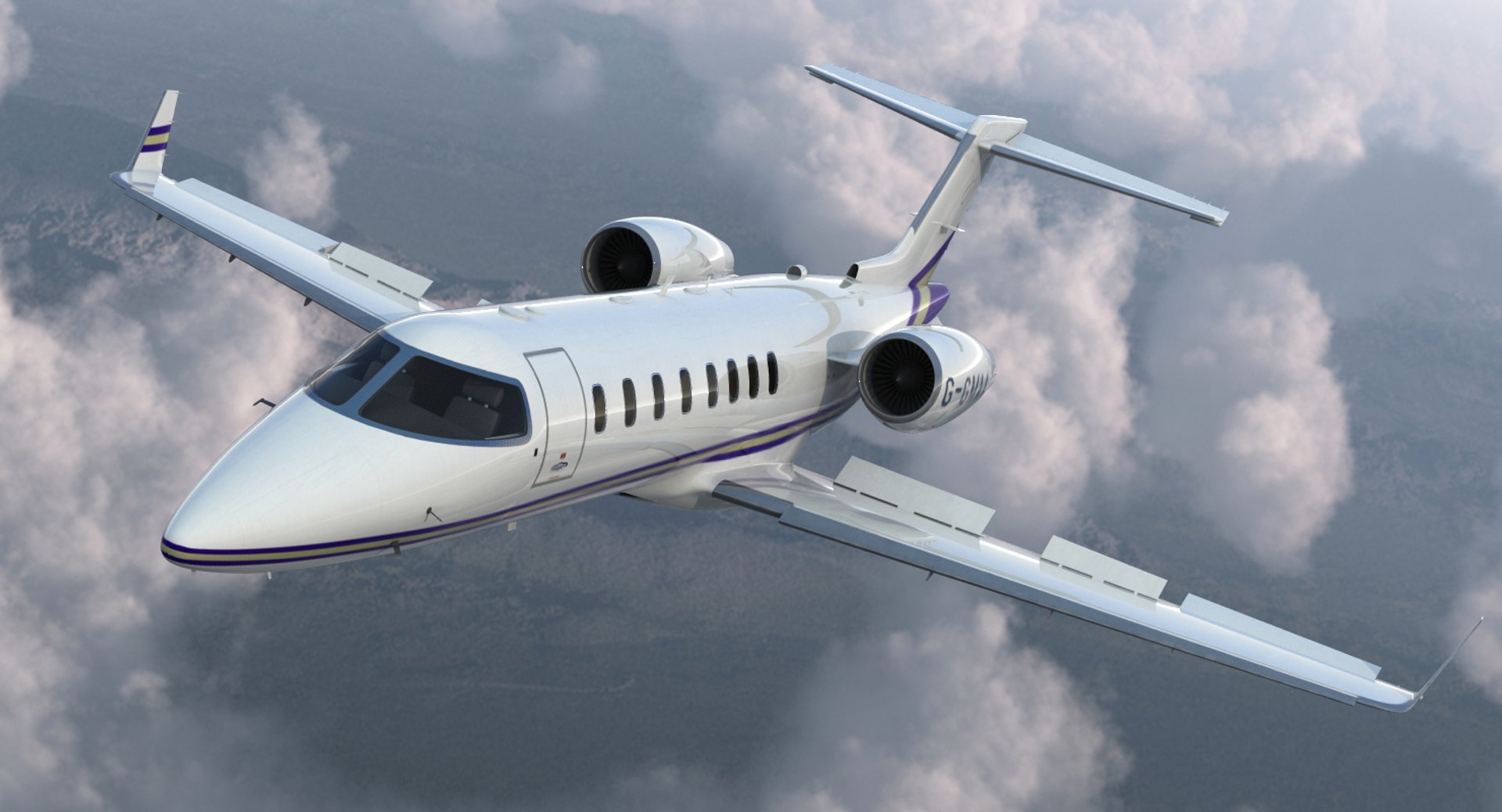 Bombardier business jets 3D - TurboSquid 1238095
