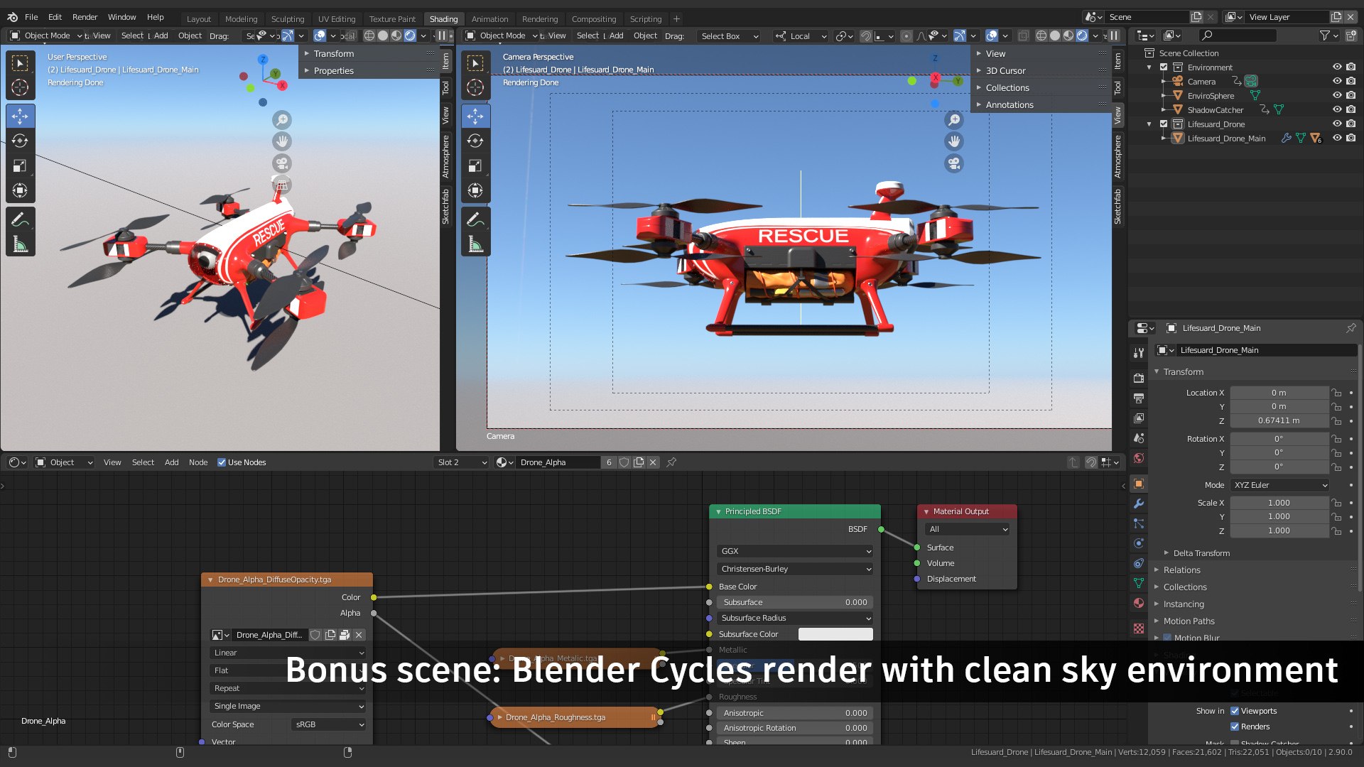 3D Model Lifeguard Drone - TurboSquid 2001481