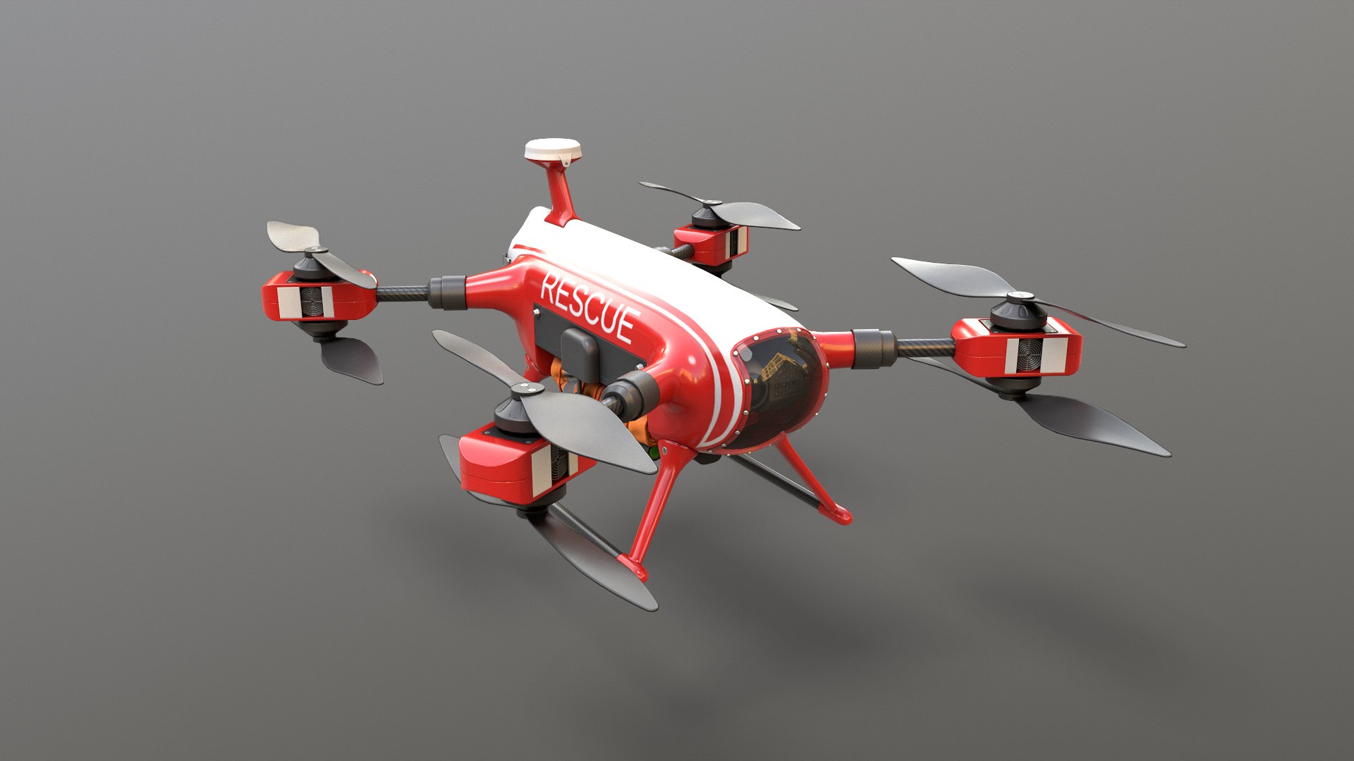 3D Model Lifeguard Drone - TurboSquid 2001481