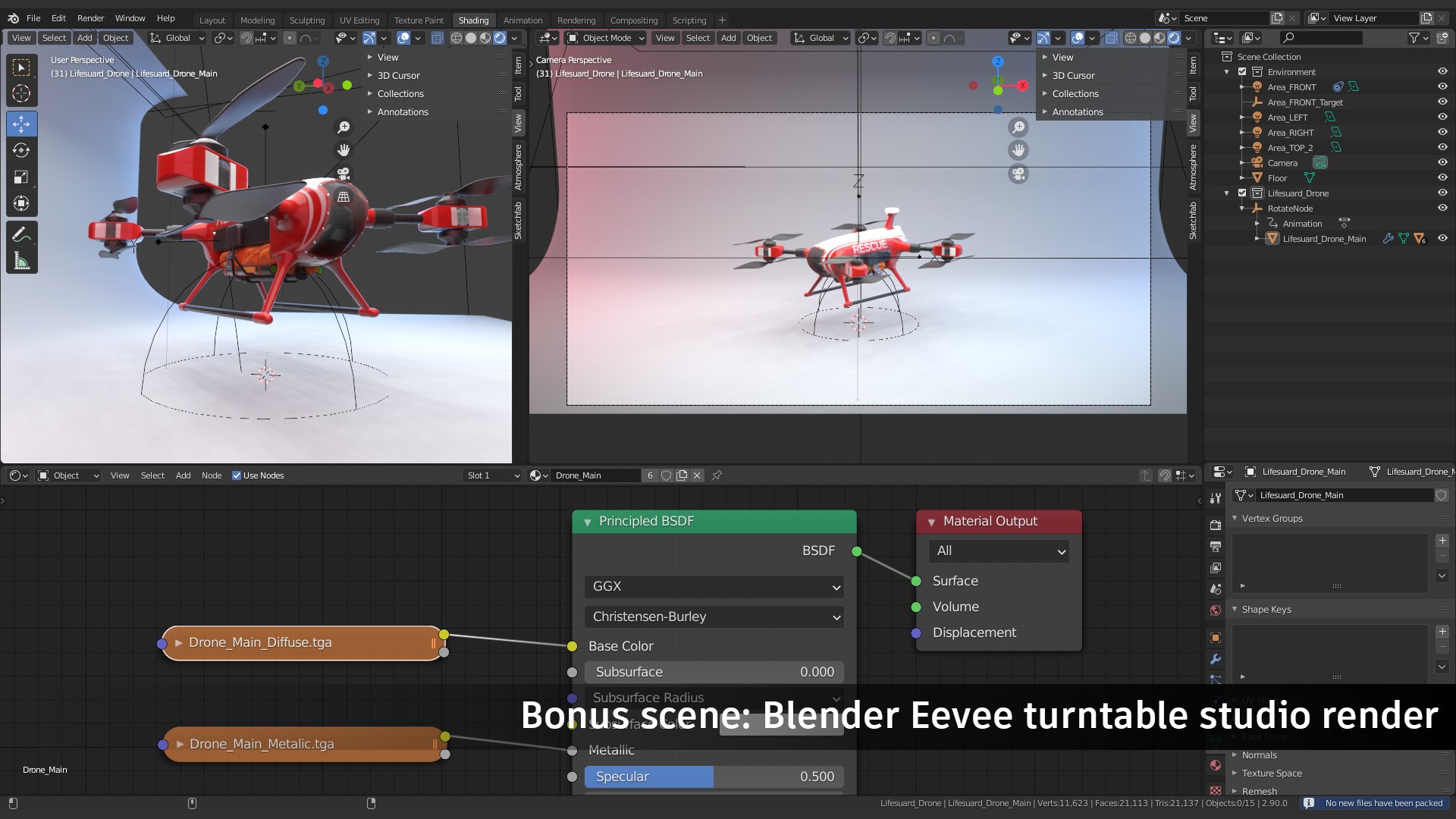 3D Model Lifeguard Drone - TurboSquid 2001481