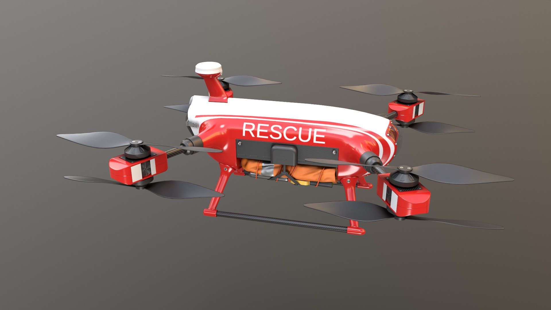 3D Model Lifeguard Drone - TurboSquid 2001481