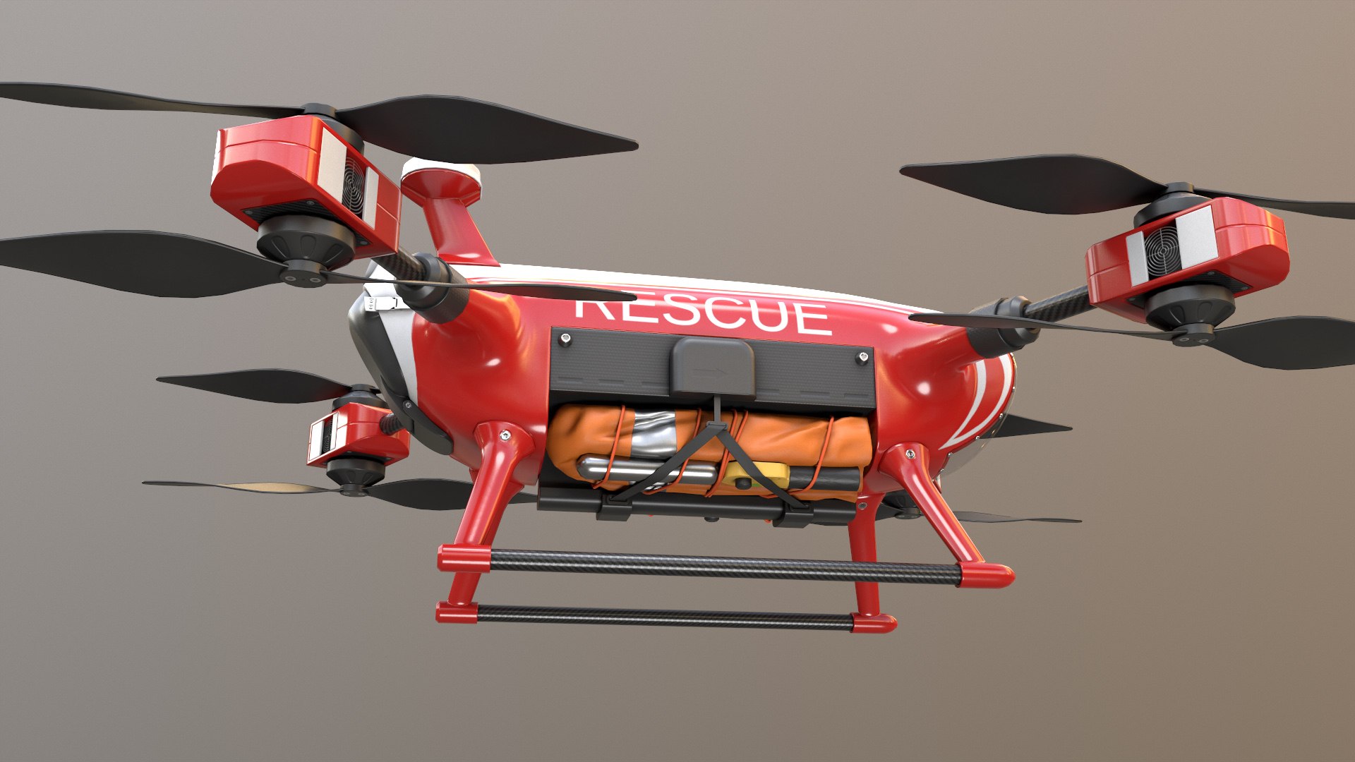 3D Model Lifeguard Drone - TurboSquid 2001481