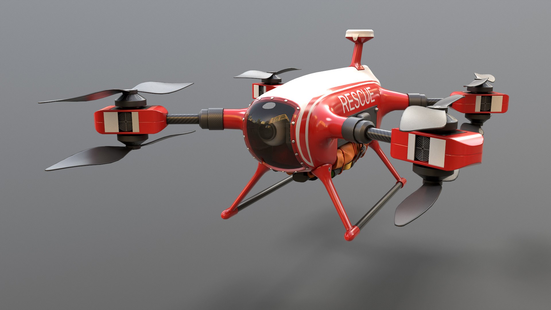 3D Model Lifeguard Drone - TurboSquid 2001481