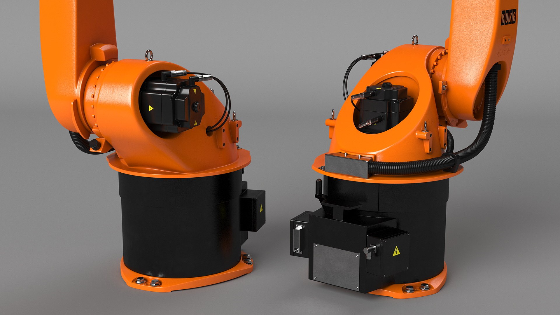 3D Kuka Industrial Robot Arm KR 30-3 Rigged For Cinema 4D - TurboSquid ...