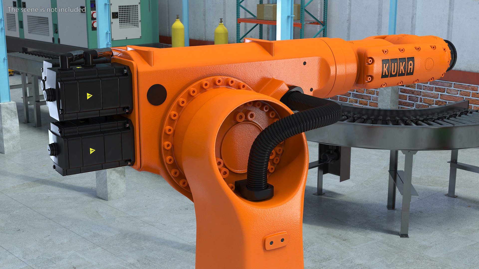 3D Kuka Industrial Robot Arm KR 30-3 Rigged For Cinema 4D - TurboSquid ...