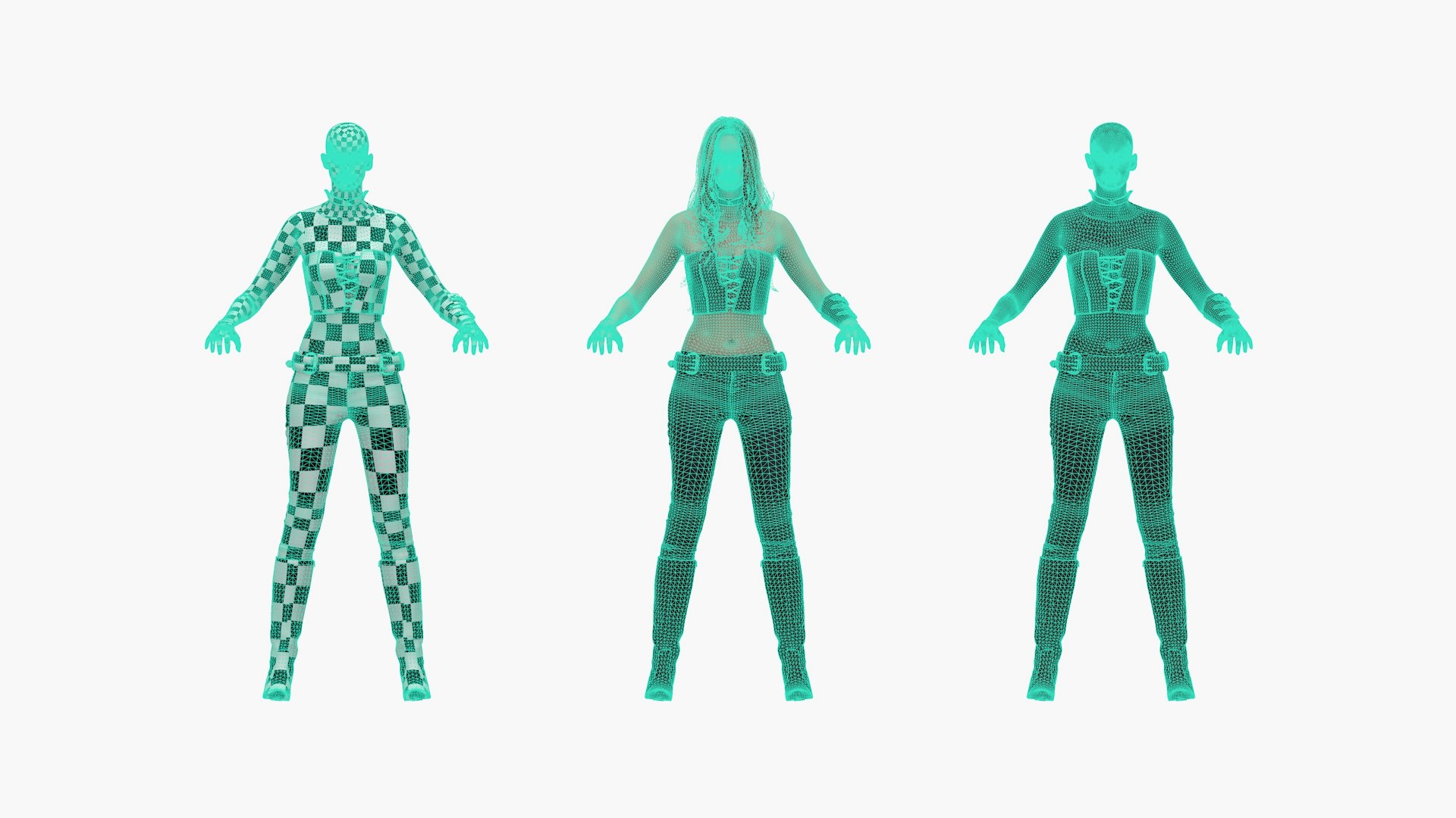 Trish Woman model - TurboSquid 2076833