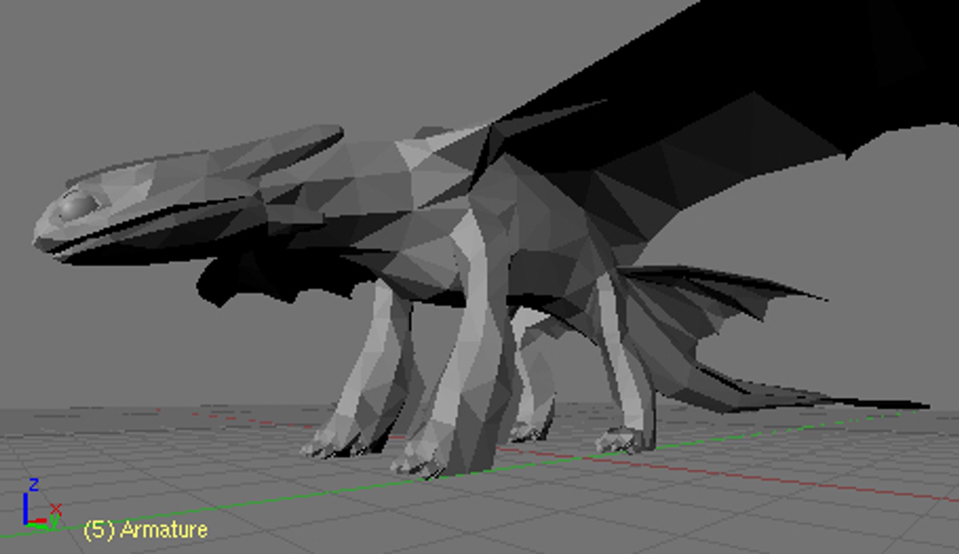 Free Dragon 3d Model