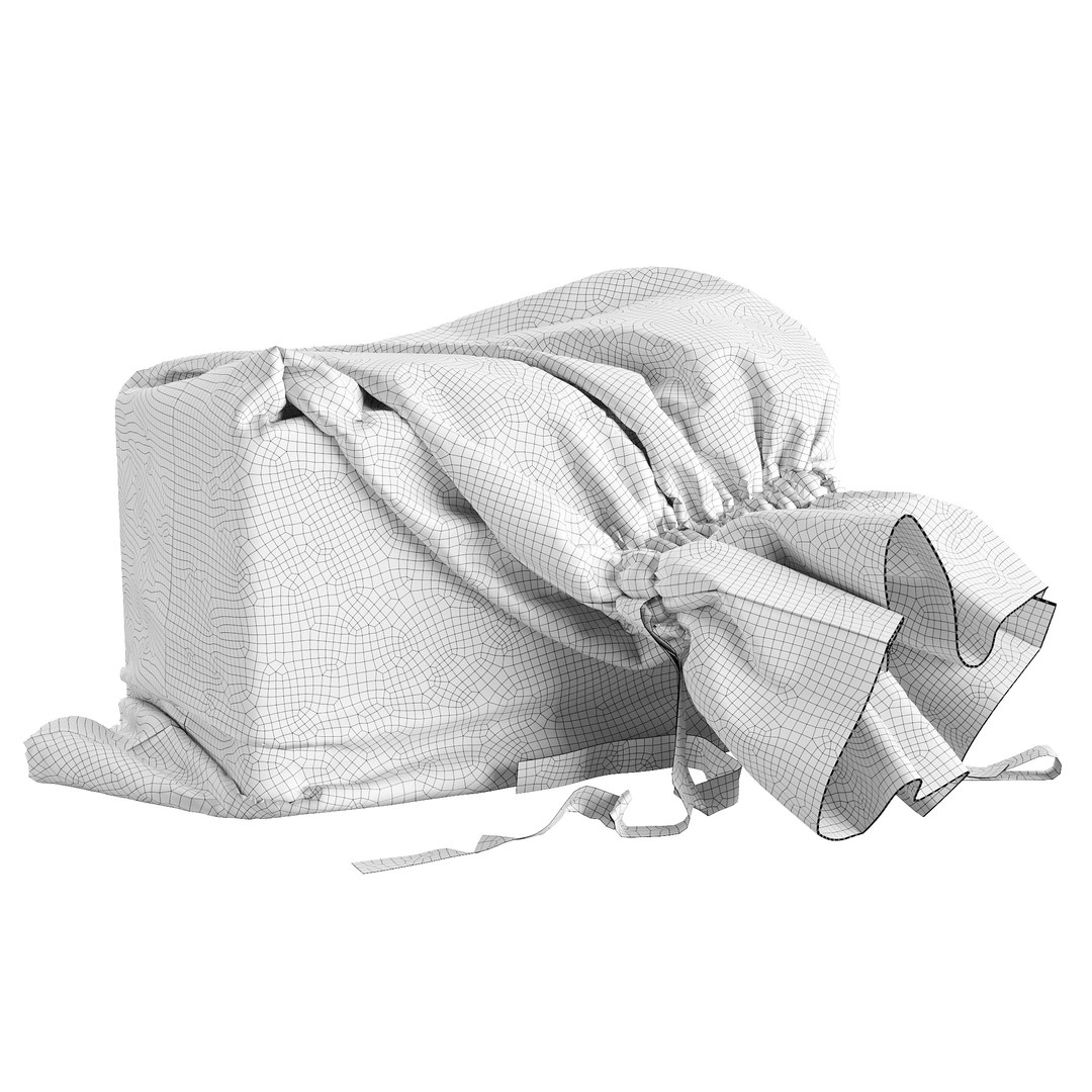 Sack With Strings IKEA VINTERFINT 3D - TurboSquid 1988934