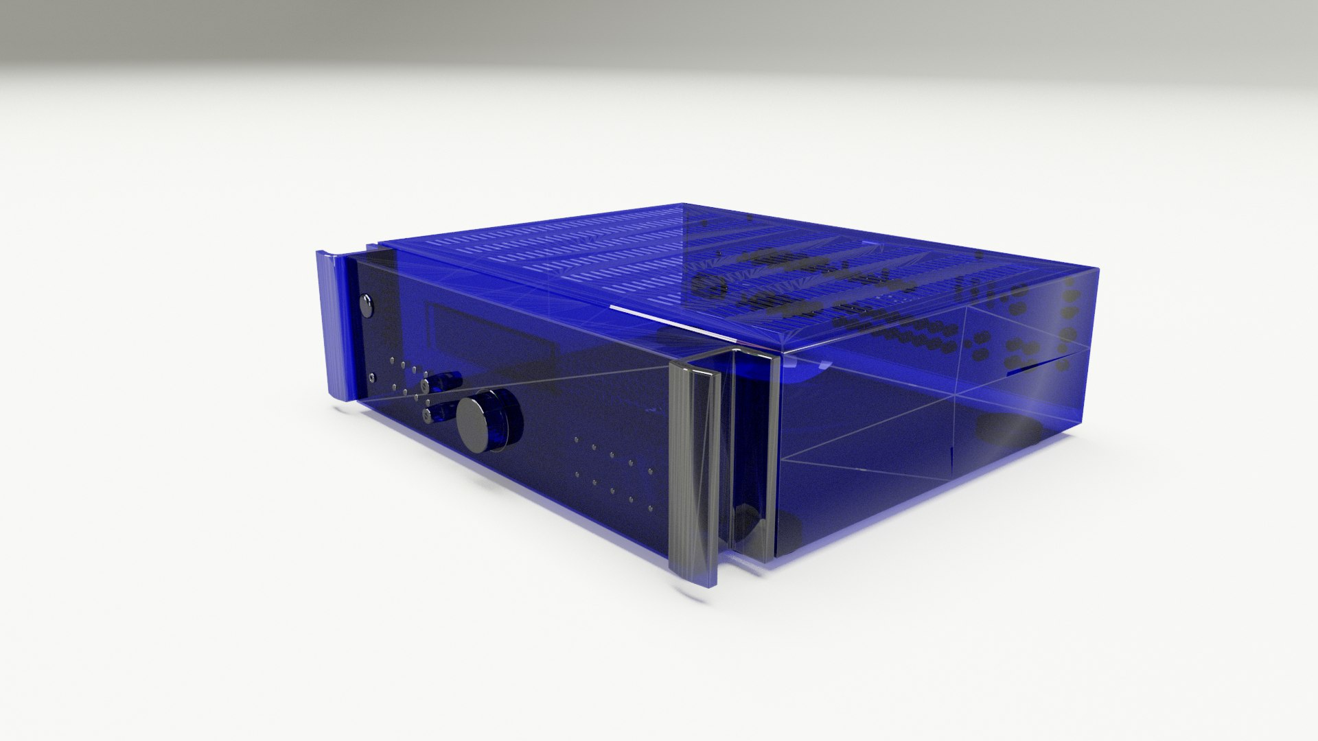 3D High-Fidelity Audio Amplifier 3D Model - TurboSquid 2169341