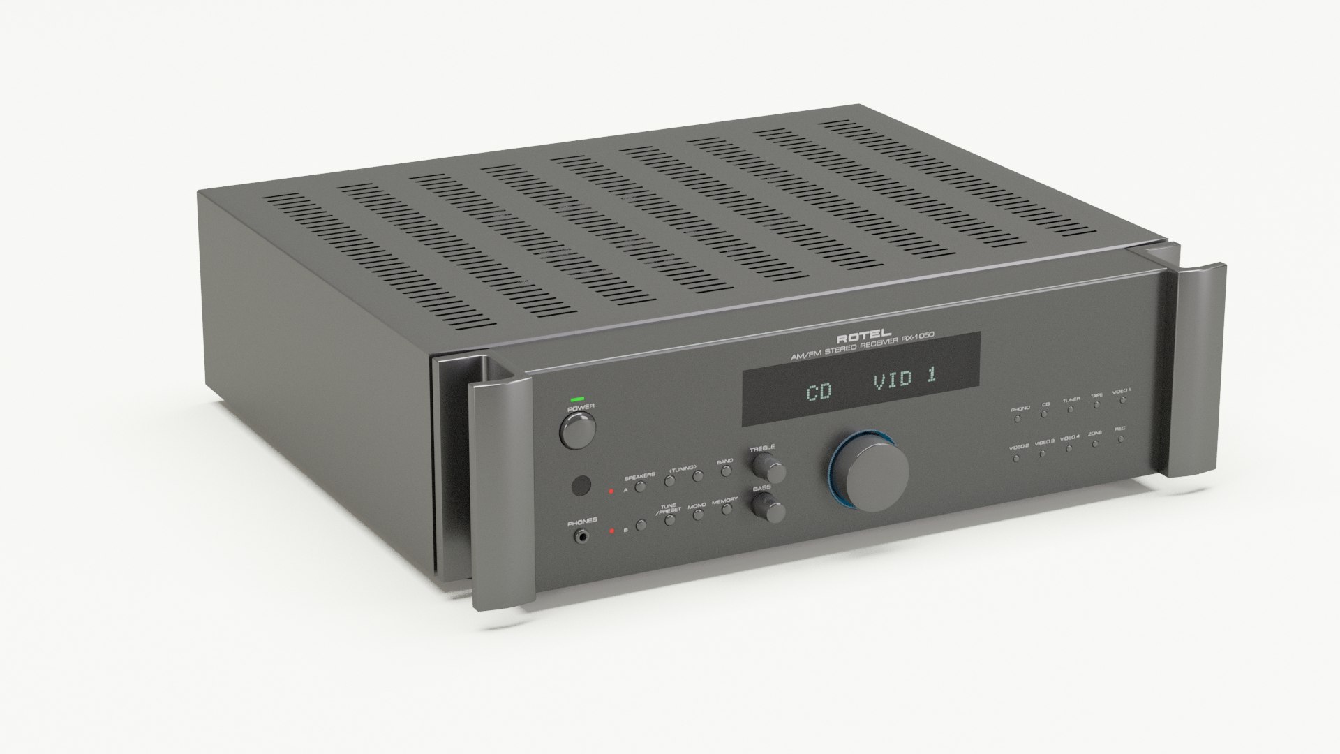 3D High-Fidelity Audio Amplifier 3D Model - TurboSquid 2169341