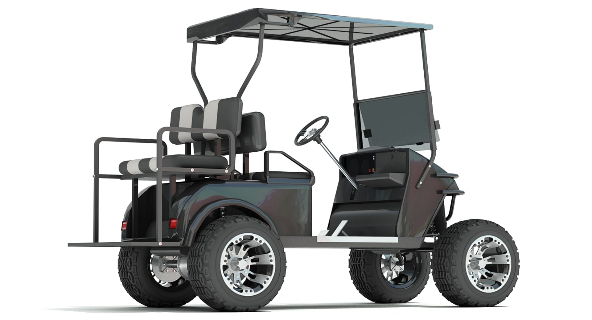 3ds max golf cart ezgo txt
