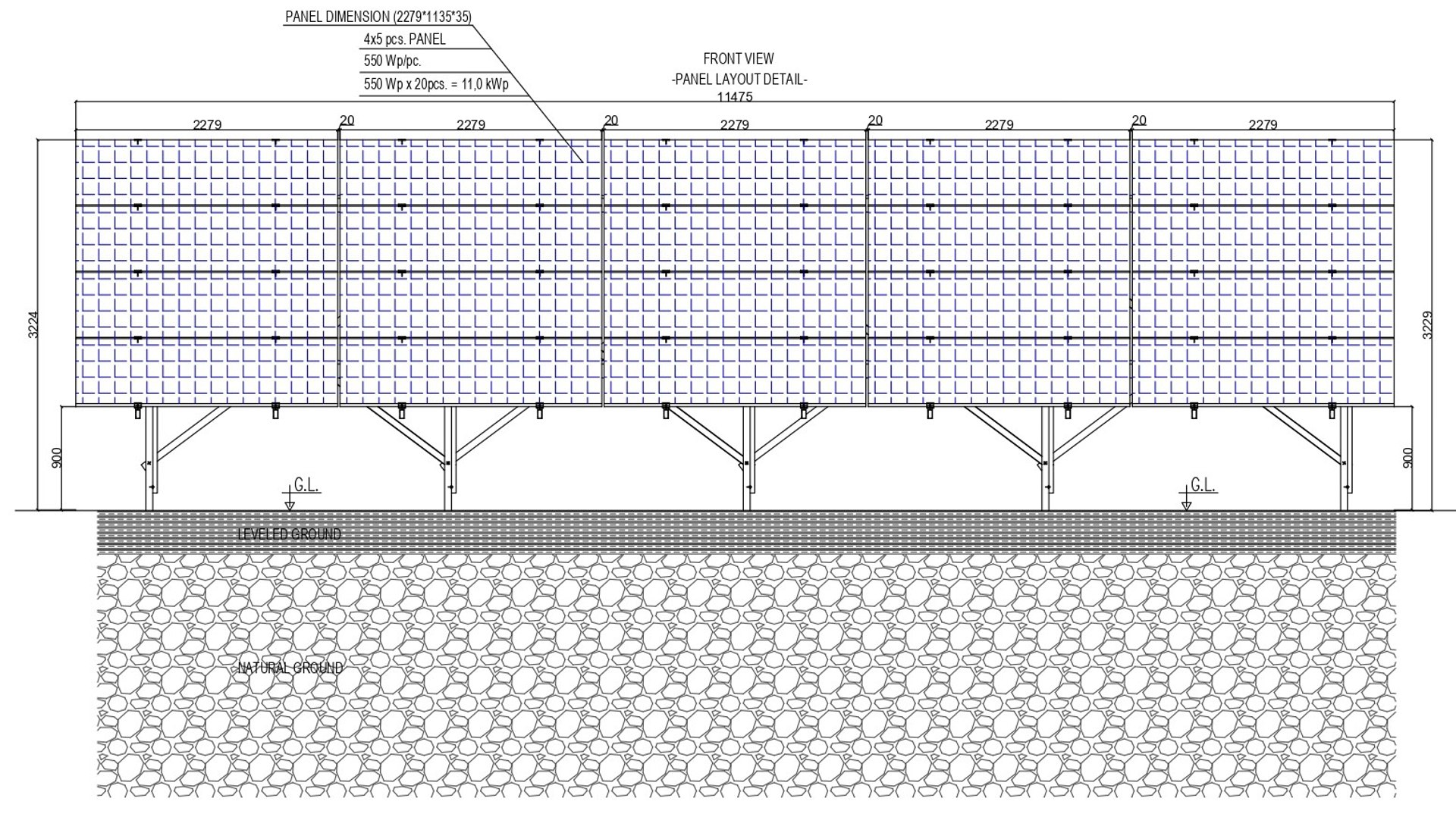 3D 5 MW Solar Project Type 6 - TurboSquid 2198301