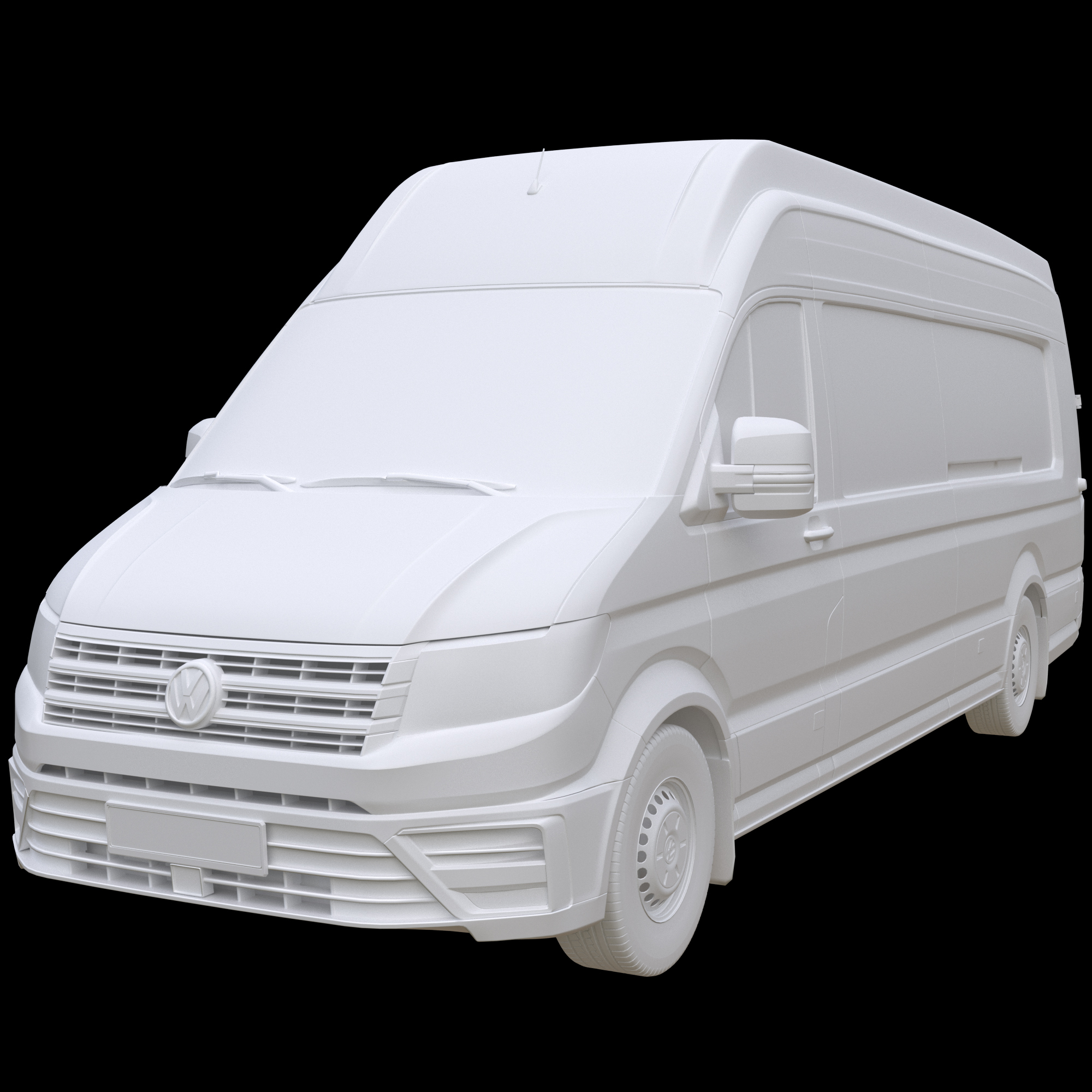 VW Crafter 2 Kastenwagen L5H4 MAXI 3D-Modell - TurboSquid 1721111
