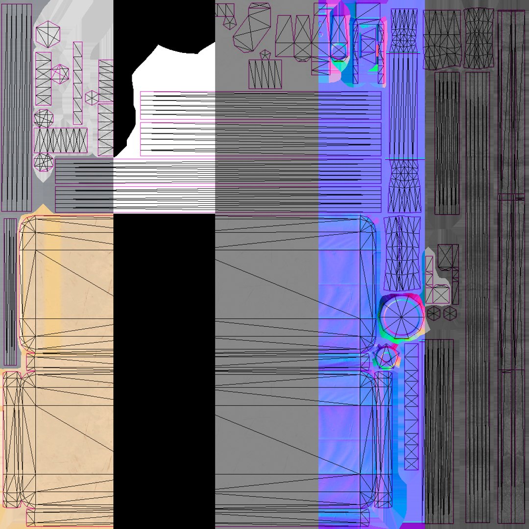 3D Gurney Table V1 - TurboSquid 1818505