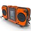 3d c4d iphone 5 stereo boombox