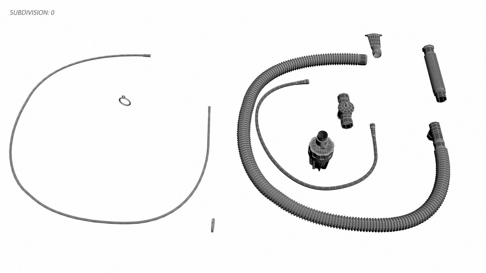 3D Universal IPPB Circuit With Nebulizer - TurboSquid 2287484