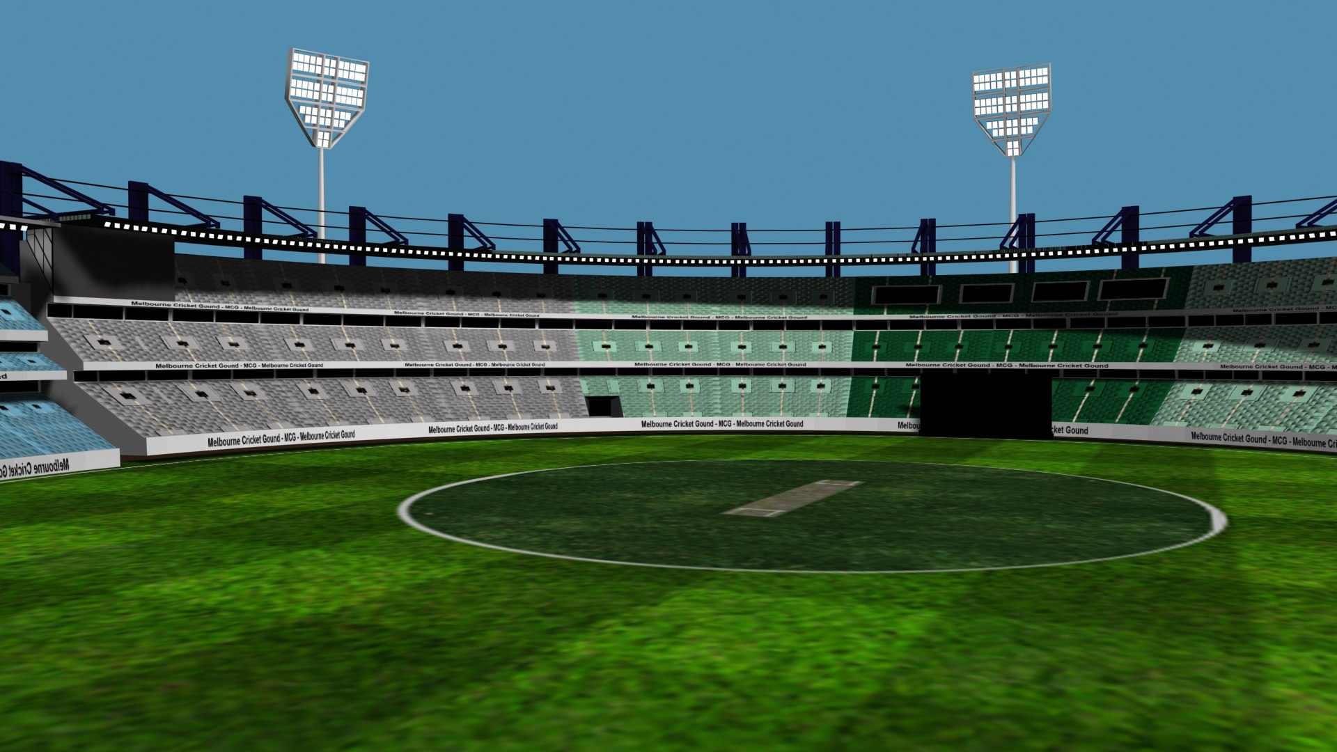 3D Cricket Stadium MCG - TurboSquid 2003601