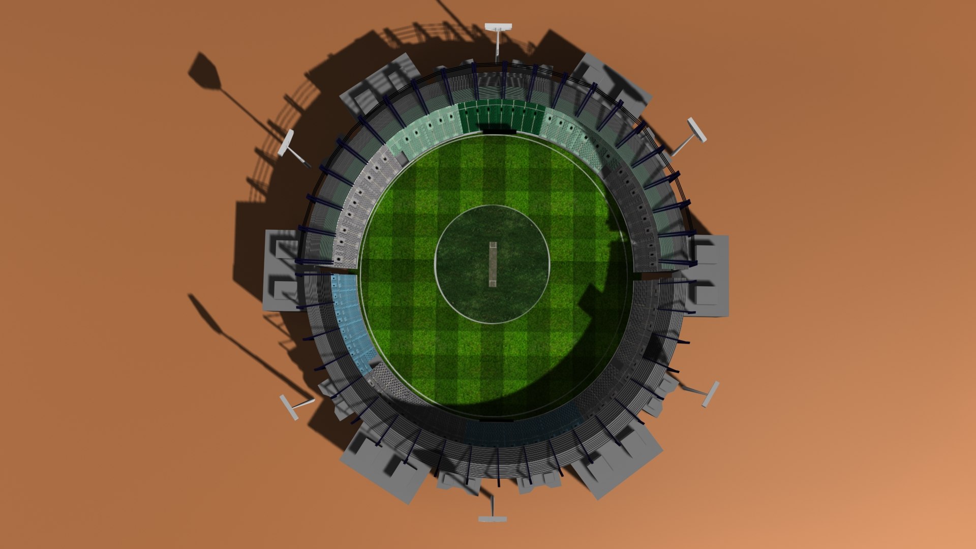 3D Cricket Stadium MCG - TurboSquid 2003601