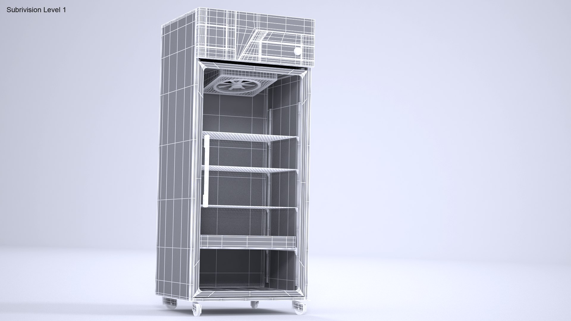 3D Laboratory Refrigerator L - TurboSquid 1510873
