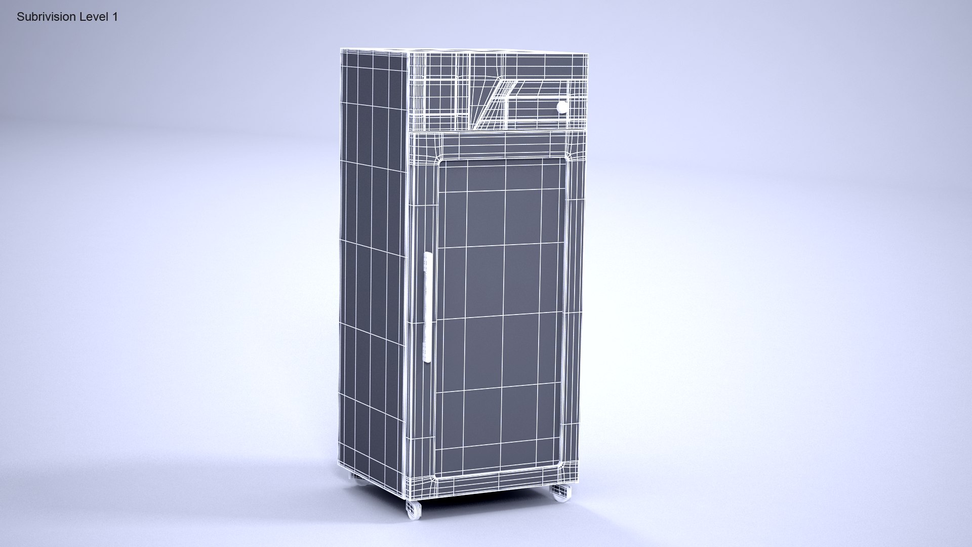3D Laboratory Refrigerator L - TurboSquid 1510873