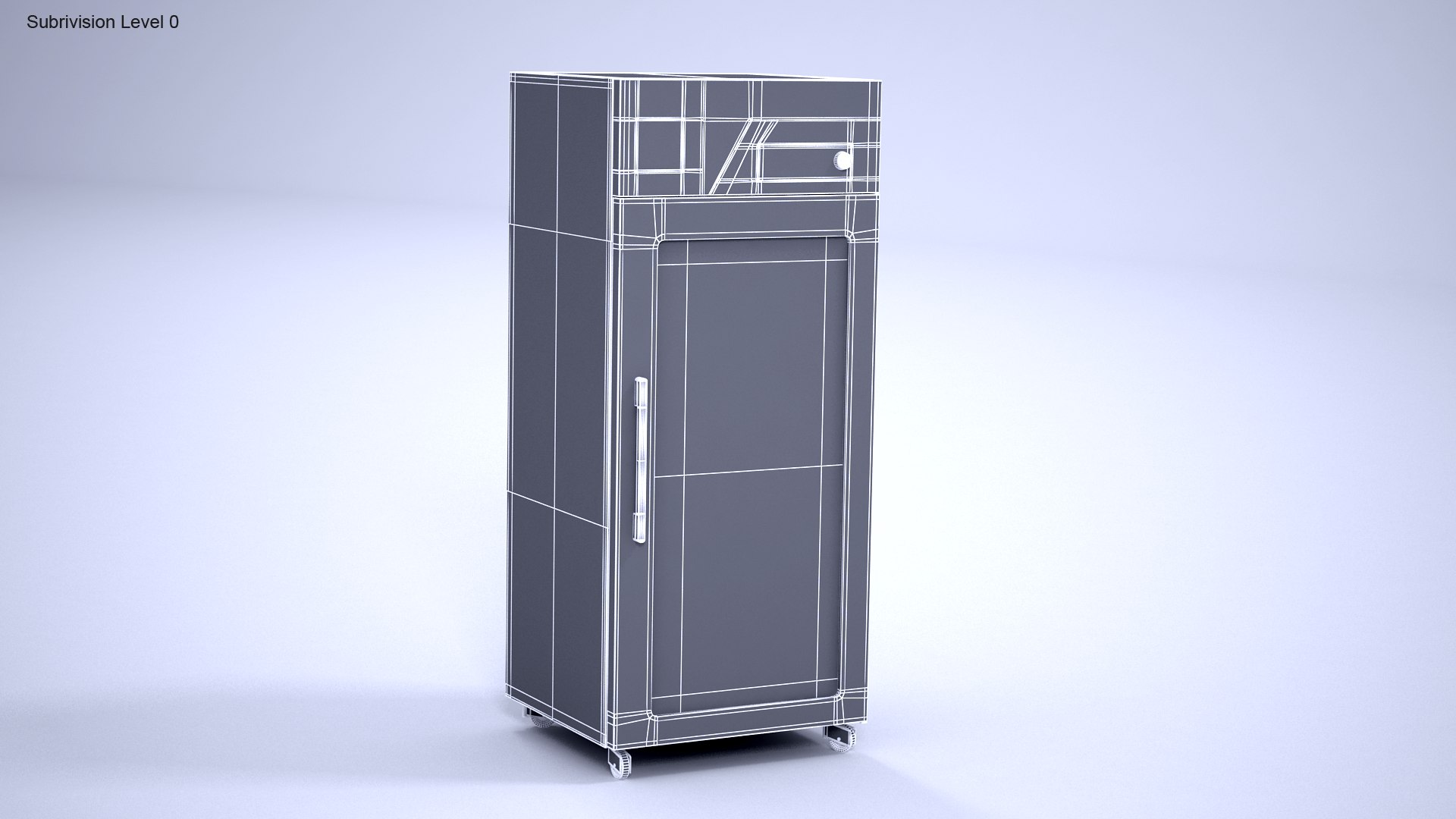 3D Laboratory Refrigerator L - TurboSquid 1510873