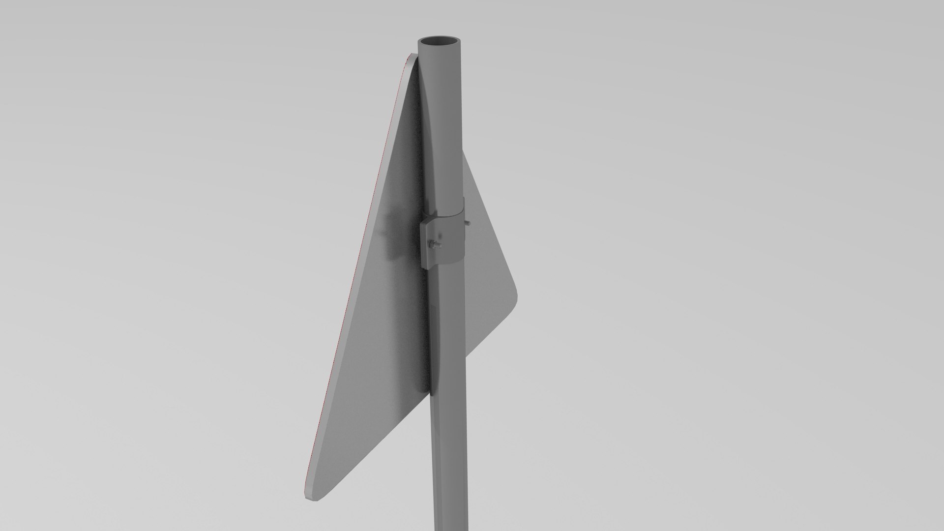 3d wind warning sign