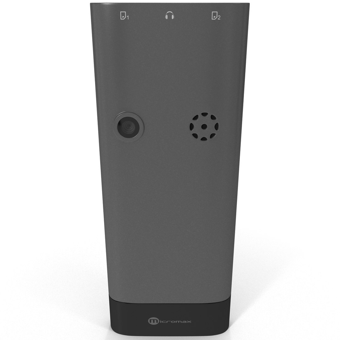3d model micromax m2 gray