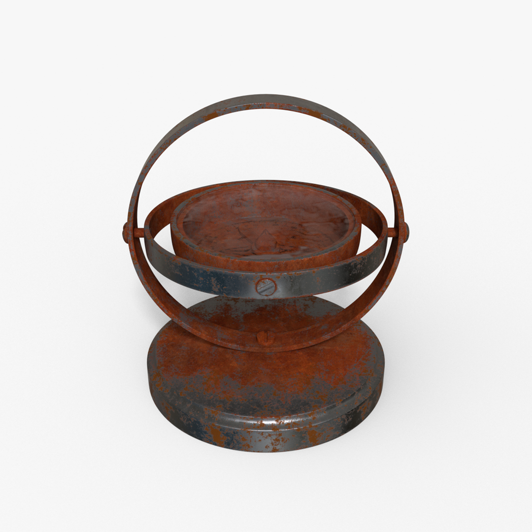 3D Antique Compass - TurboSquid 1869629