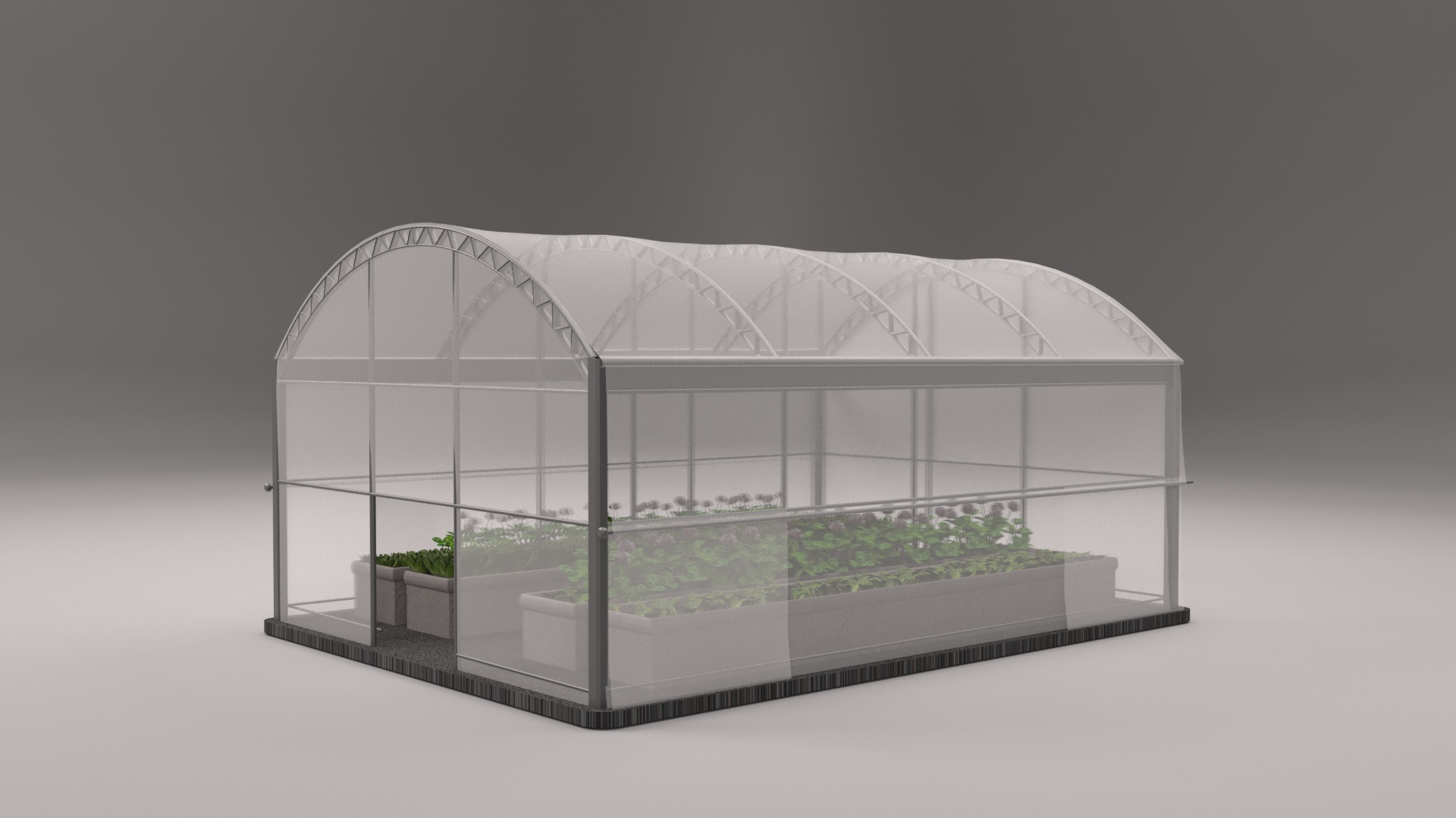 3D Greenhouse model - TurboSquid 2034603