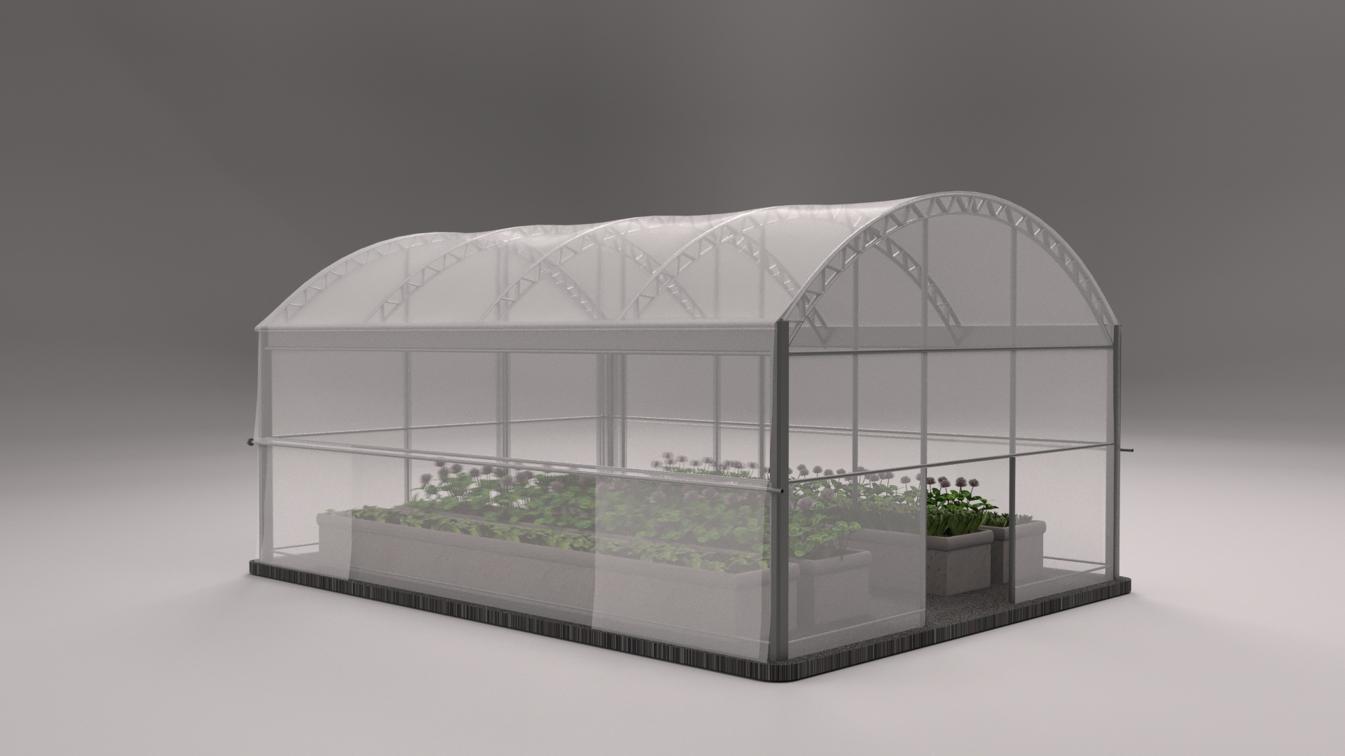 3D Greenhouse model - TurboSquid 2034603