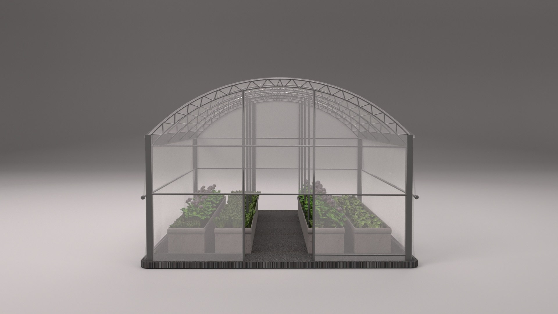 3D Greenhouse model - TurboSquid 2034603