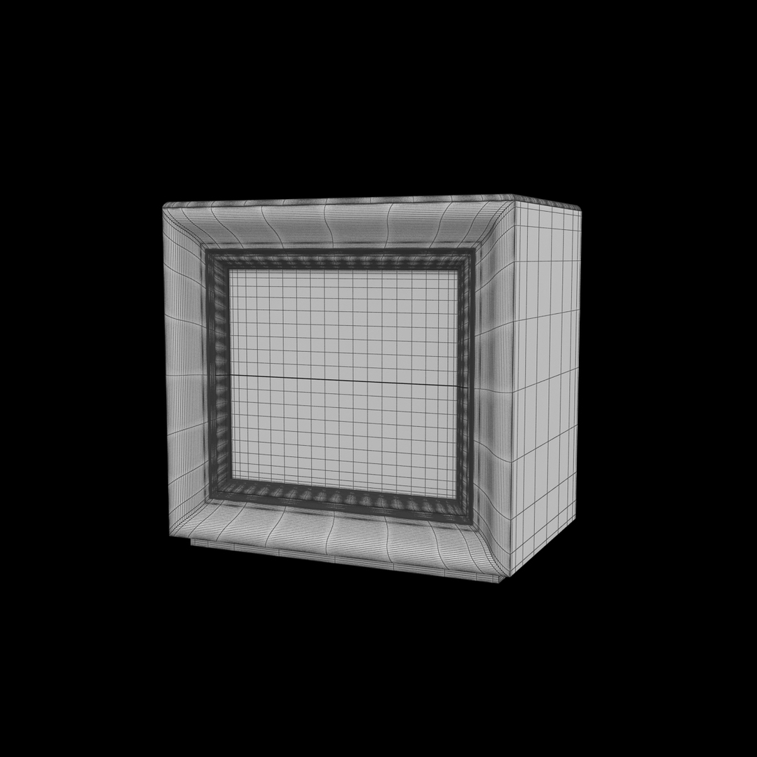3d model halley love nightstand