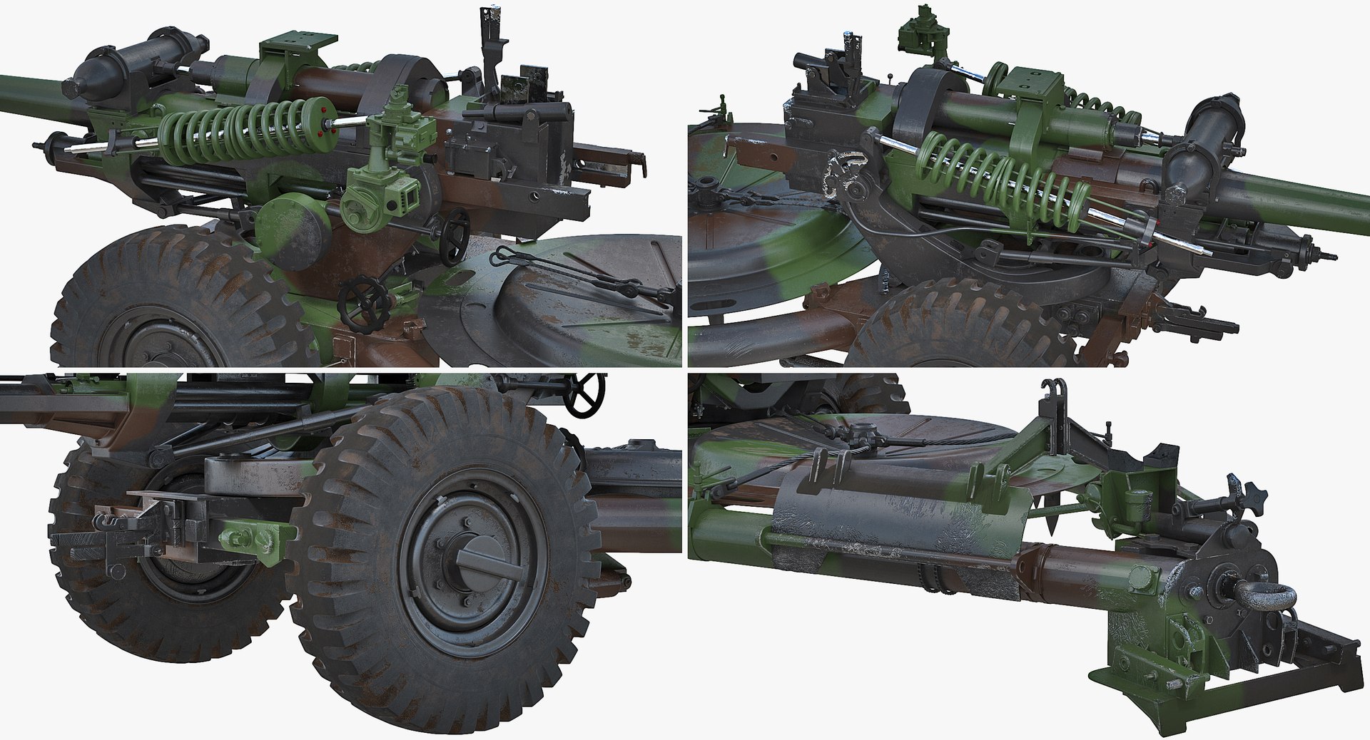 Military Truck M35a2 Field 3D Model - TurboSquid 1243732