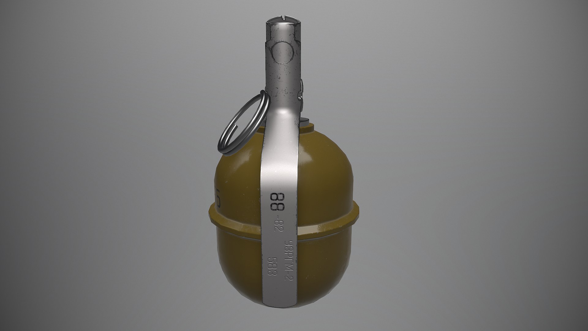 Soviet Grenade Model - TurboSquid 1543978