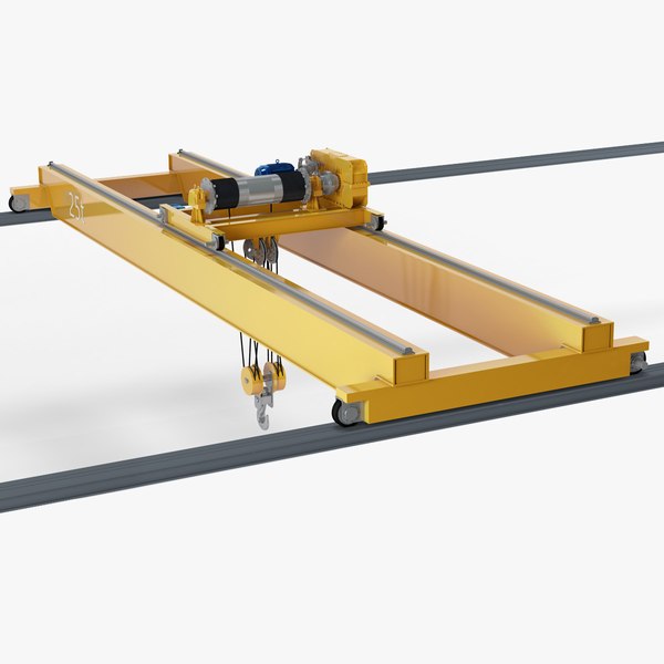 3D bridge crane - TurboSquid 1896190