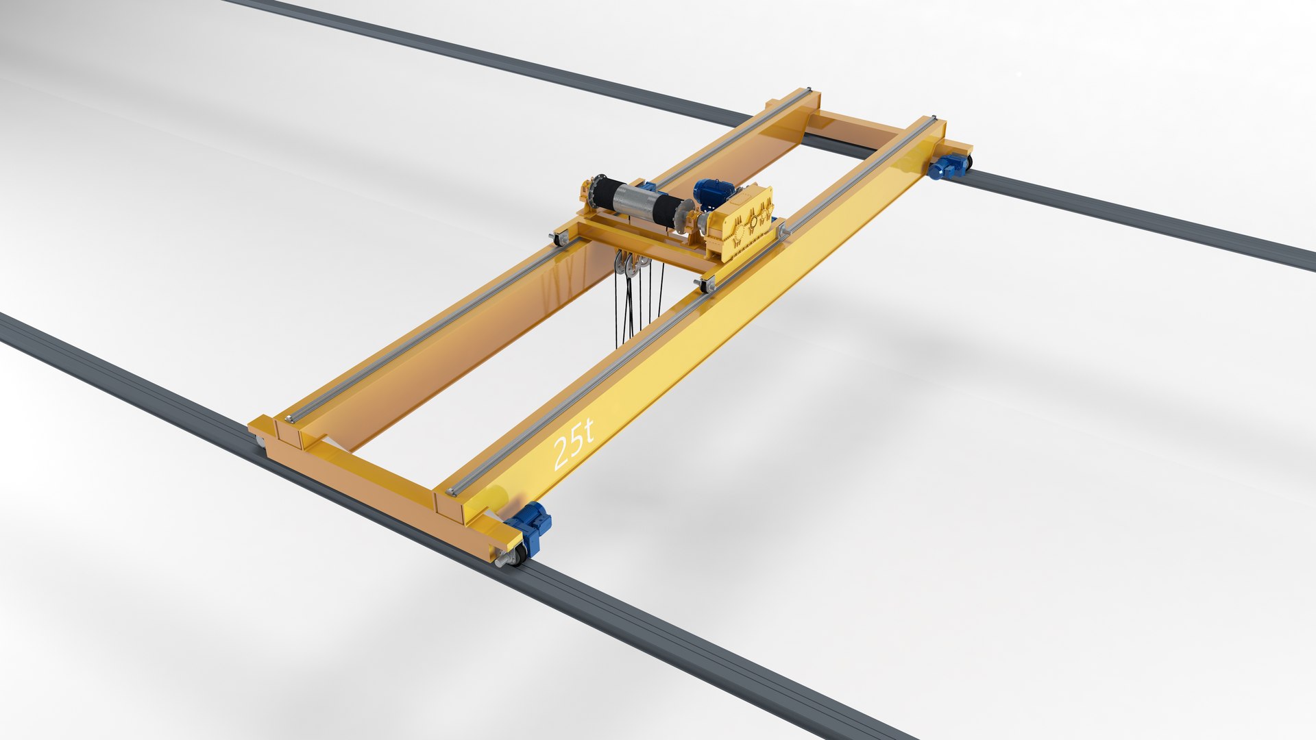3D Bridge Crane - TurboSquid 1896190