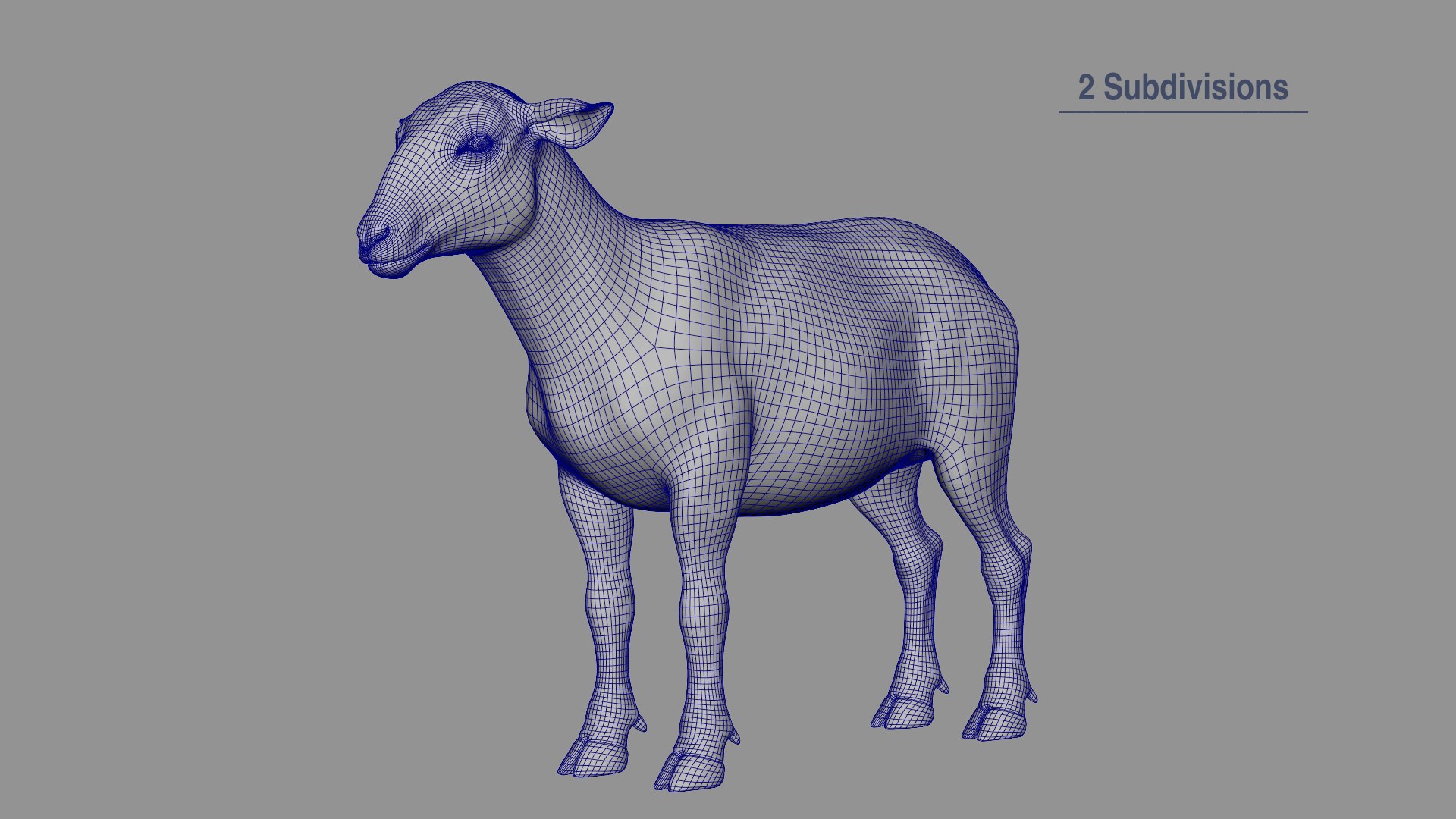 Sheep Rigged Animated With Fur 3D Model - TurboSquid 2167337