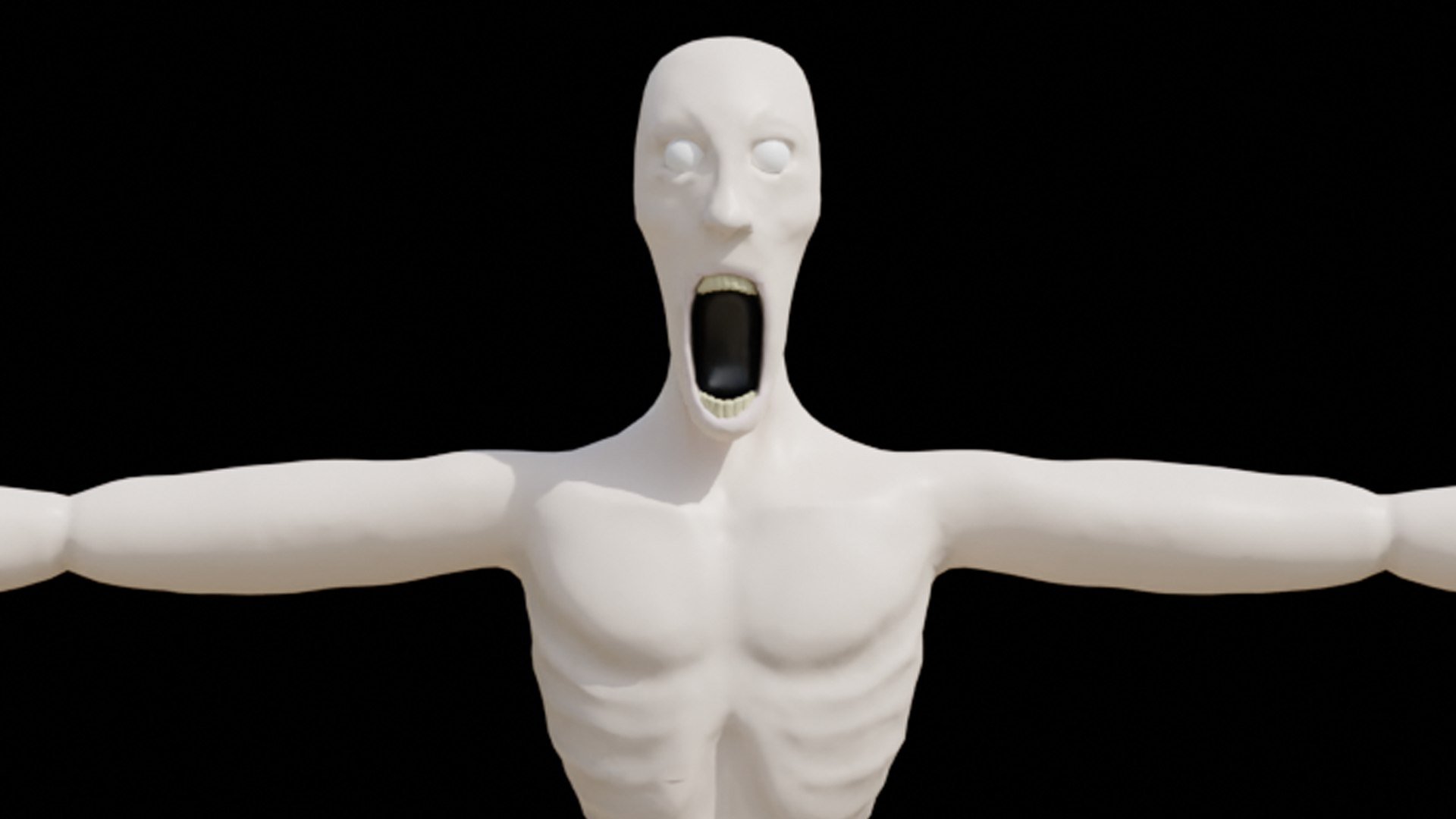 Shy Guy Scp-096 Model - TurboSquid 2262052