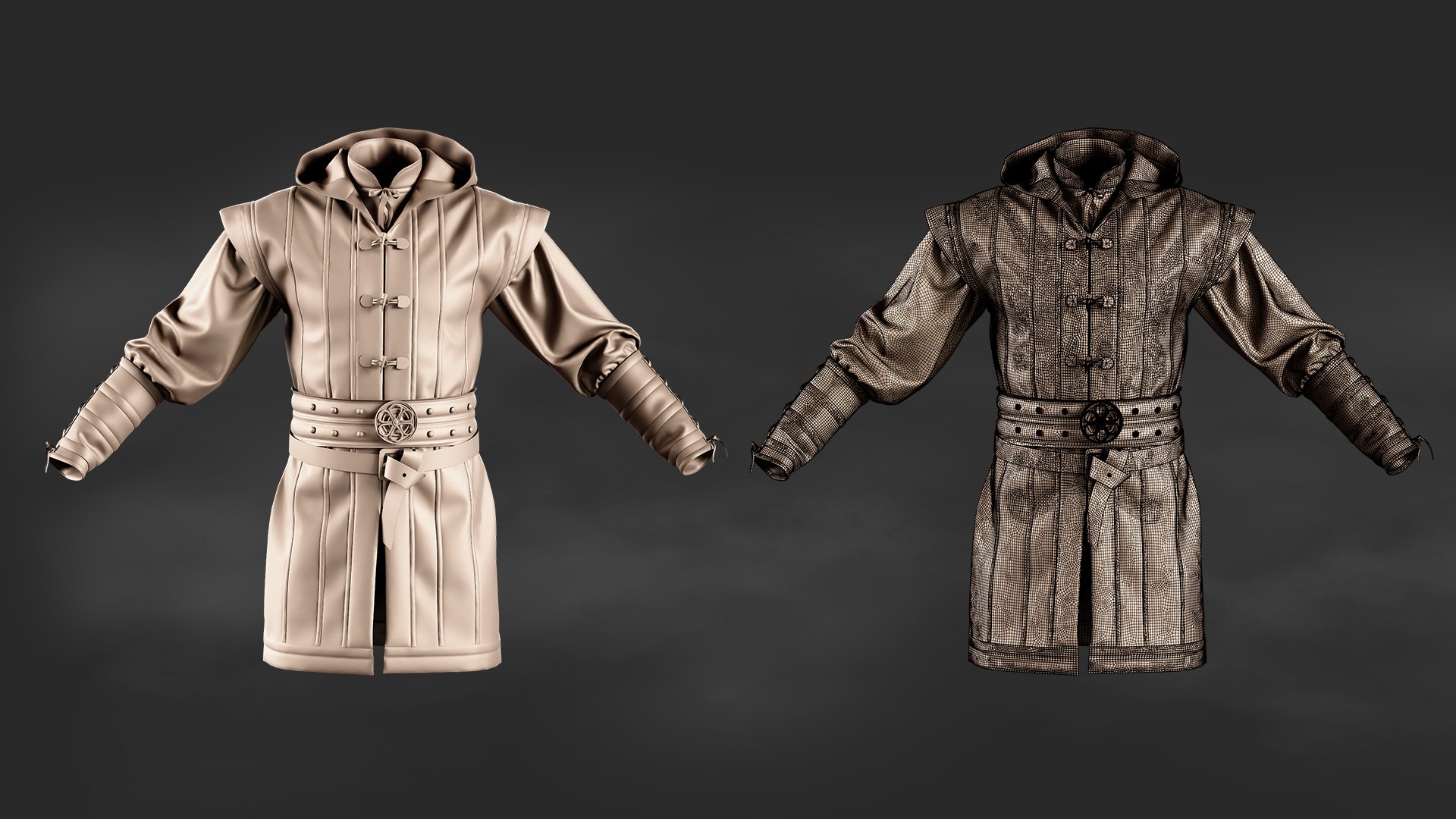 3D Model Medieval Outfit - TurboSquid 2282787