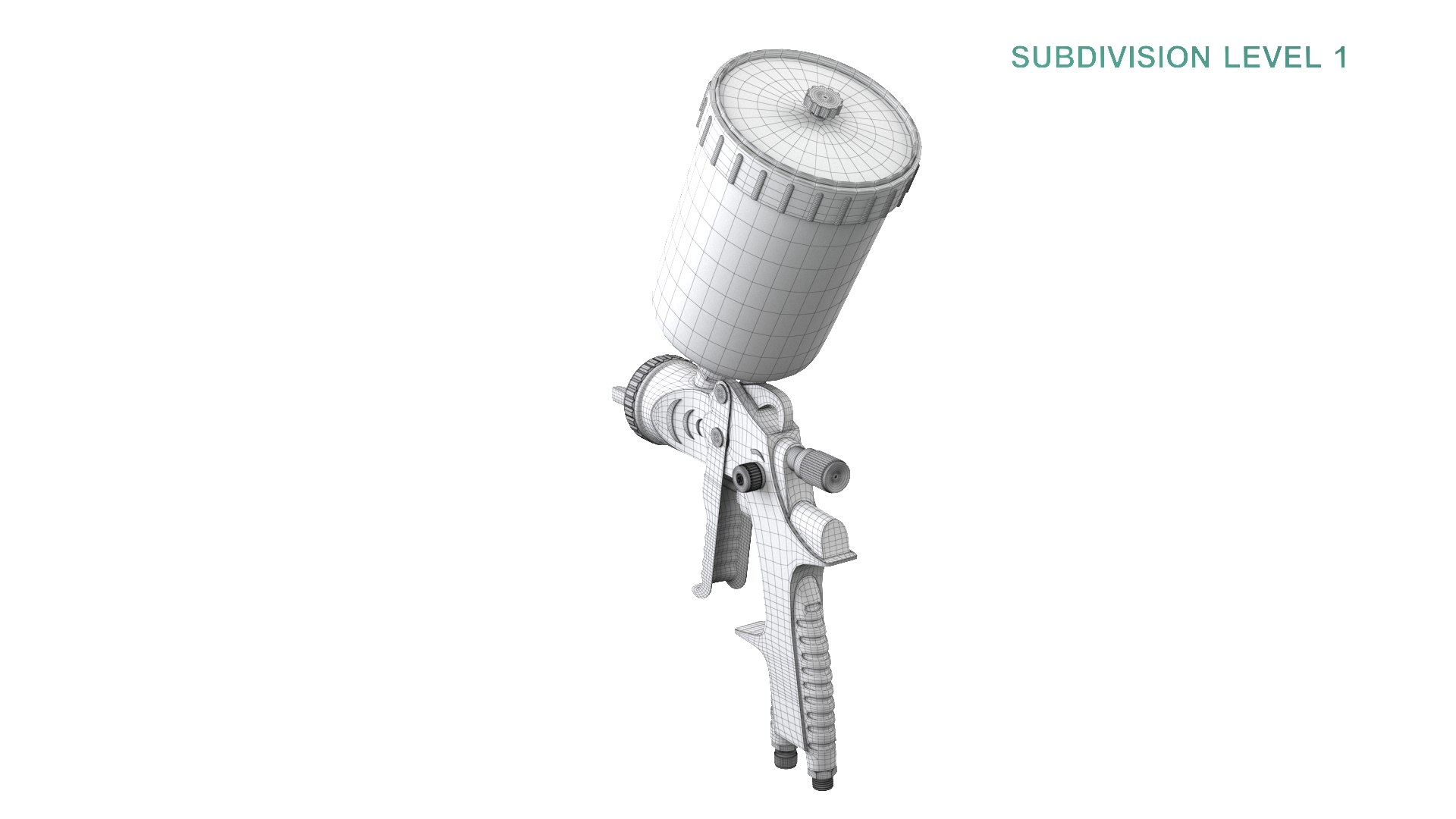 Paint Gun 3D model - TurboSquid 1767371